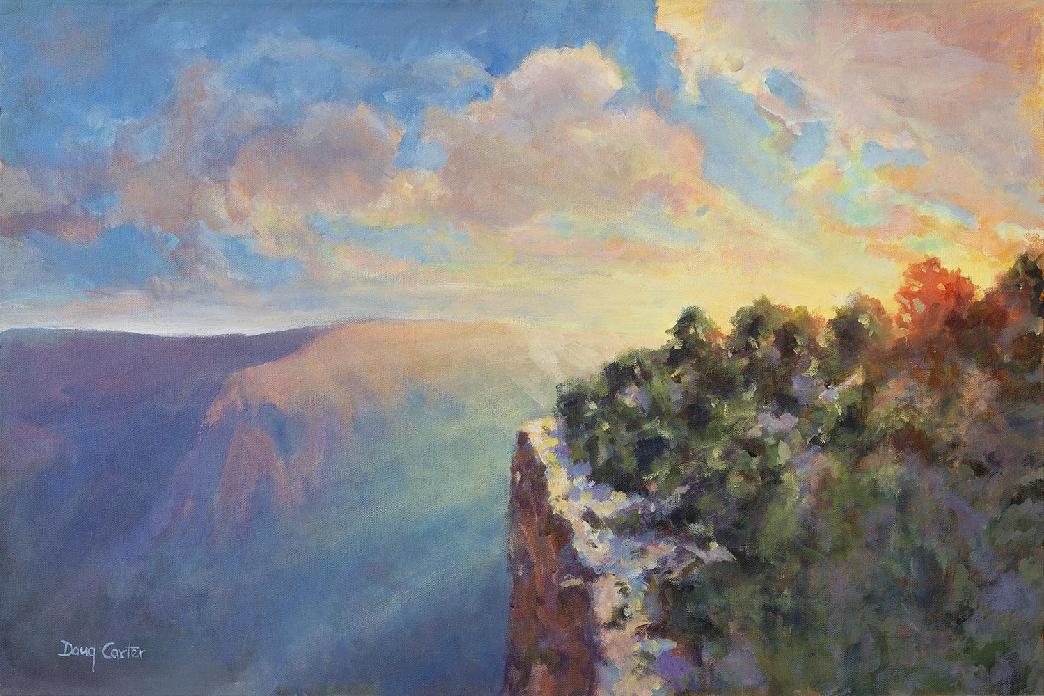 God's Radiant Light – Doug Carter Artist